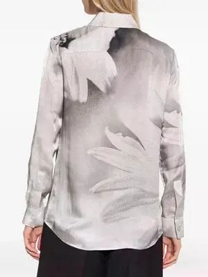 Tory Burch Graphic Print Button-front Shirt