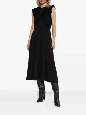 Ulla Johnson Shiva Dress With Ruffled Detailing