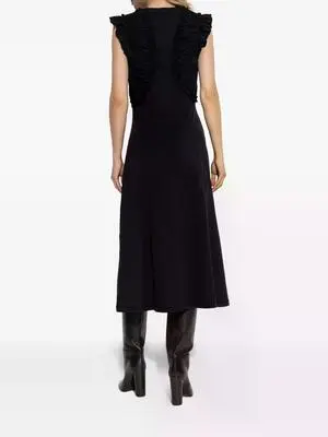 Ulla Johnson Shiva Dress With Ruffled Detailing
