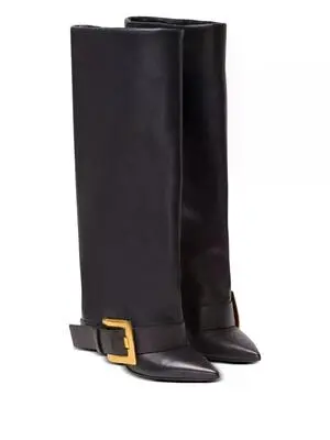 Balmain Anthem Knee-high Stiletto Boots