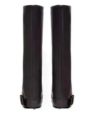 Balmain Anthem Knee-high Stiletto Boots