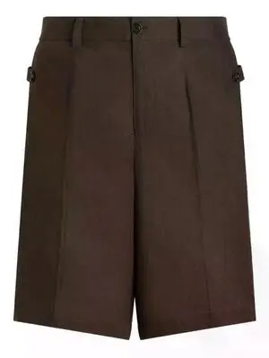 Dolce & Gabbana Linen-blend Bermuda Shorts