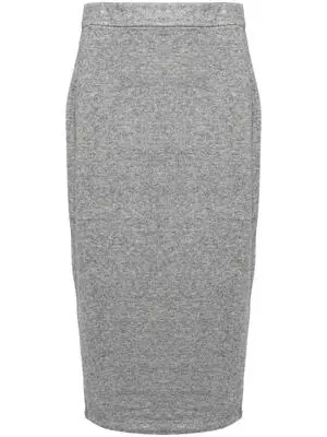 Vince Knitted Midi Skirt