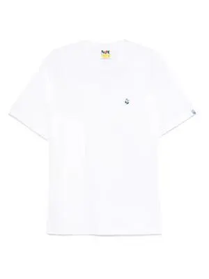 A BATHING APE Logo-embroidered T-shirt