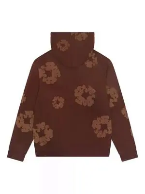 DENIM TEARS Mono Cotton Wreath Hoodie - Brown