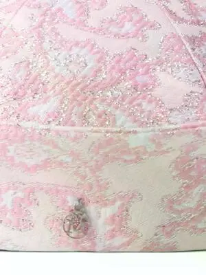 MAISON MICHEL Floral Embroidered Beret - Pink