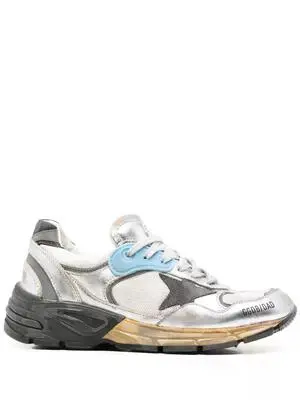 GOLDEN GOOSE Running Dad Sneakers - Silver