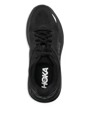 HOKA® Bondi Lace-up Sneakers - Black