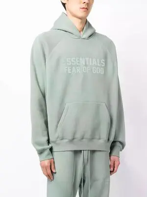 Fear Of God Essentials Logo-print Hoodie