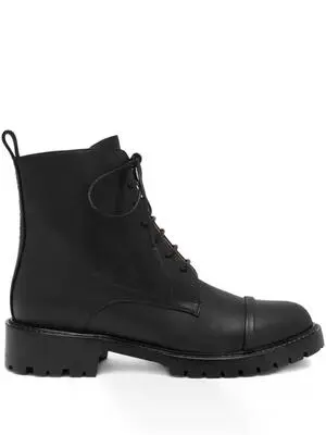 MALONE SOULIERS Miller Combat Boots - Black