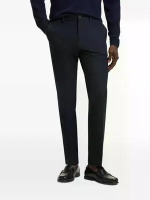 BOSS Cotton-blend Straight-leg Trousers