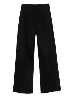 D.exterior Wide-leg Trousers - Black