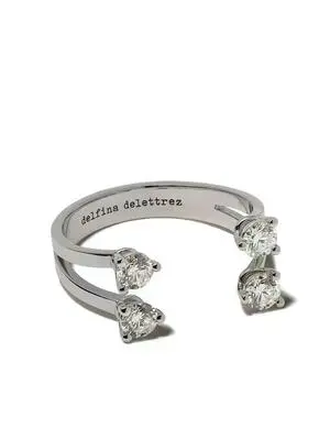 Delfina Delettrez Studded Rings