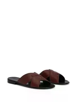 GIUSEPPE ZANOTTI Flavio Crossover Strap Sandals