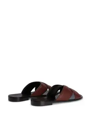 GIUSEPPE ZANOTTI Flavio Crossover Strap Sandals