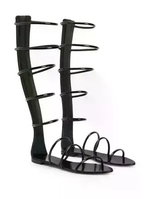 GIUSEPPE ZANOTTI Super Intrigo Gladiator Sandals - Black