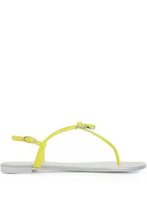 GIUSEPPE ZANOTTI Giuseppe Zanotti Sybella T-Bar Sandals Green