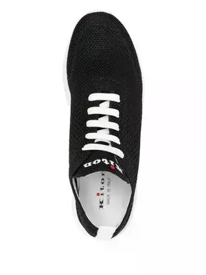 Kiton Low-top Lace-up Sneakers - Black