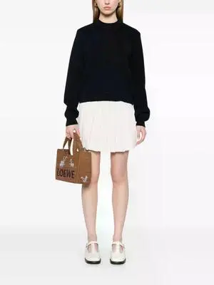 GOLDEN GOOSE Dani Crew Neck Sweater - Blue