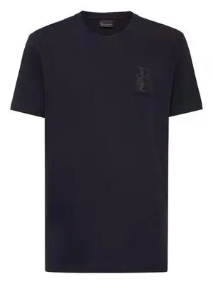 BILLIONAIRE Logo-embroidered T-shirt