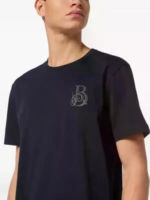 BILLIONAIRE Logo-embroidered T-shirt