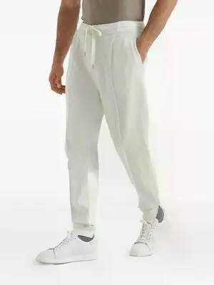 Brunello Cucinelli Drawstring Track Pants - Neutrals