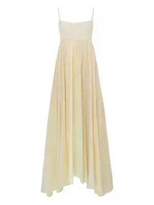 Azeeza Sleeveless Gathered Maxi Dress