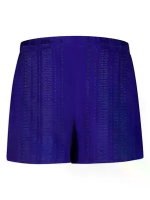 Zeus+dione Paxi Textured Drawstring-waist Shorts