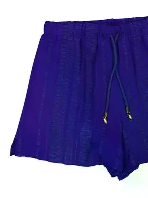 Zeus+dione Paxi Textured Drawstring-waist Shorts