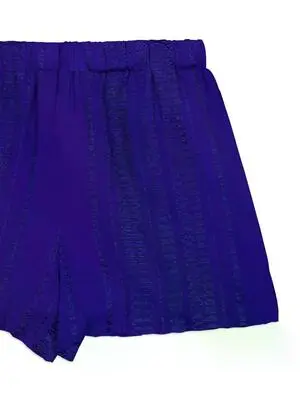 Zeus+dione Paxi Textured Drawstring-waist Shorts