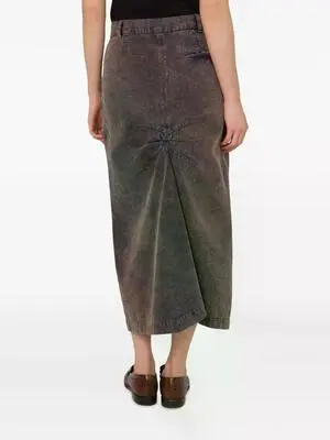 Moschino Denim Midi Skirt