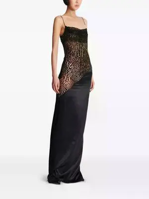 Balmain Lace-embellished Gown