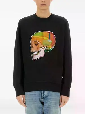 Paul Smith Skull-print Relaxed Fit Sweatshirt