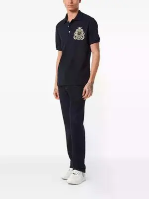 BILLIONAIRE Crest-embroidered Polo Shirt