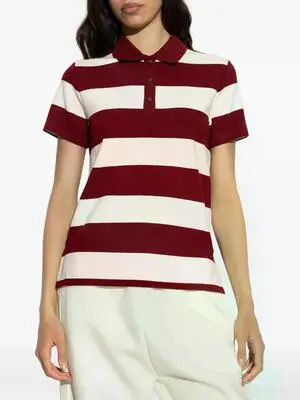Moncler Striped Polo Shirt