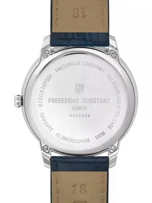 FREDERIQUE CONSTANT Classics Moneta Moonphase Watch - Blue