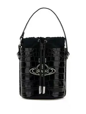 VIVIENNE WESTWOOD Daisy Bucket Bag - Black