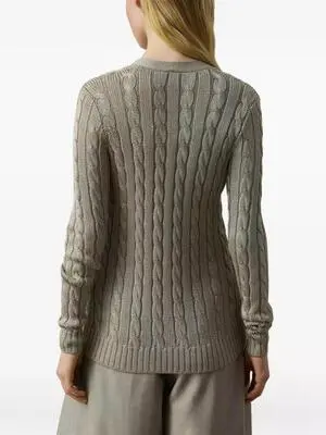 Ralph Lauren Cable-knit V-neck Cardigan