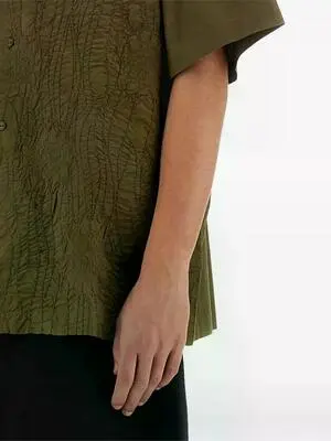 You Must Create Ciders Embroidered Short-sleeves Shirt
