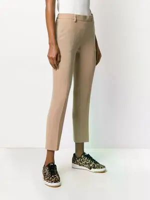 Alberto Biani Pleated Cropped Trousers