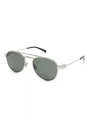 Saint Laurent Round Frame Sunglasses - Silver