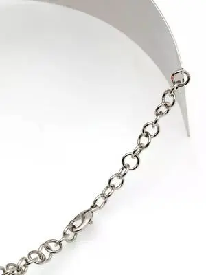 ISABEL SANCHIS Metal Collar Necklace - Silver