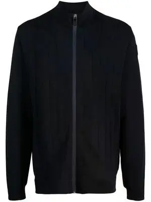 Boss Ribbed Cardigans For Men