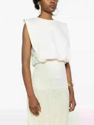 Johanna Ortiz Muraya Ribbed Knit Top - Neutrals