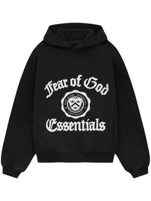 Fear Of God Essentials Relaxed Fit Hoodie - Black