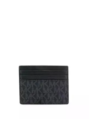 Michael Kors Logo Print Cardholder - Black