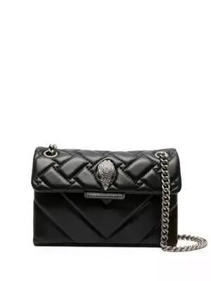 Kurt Geiger Kensington Leather Shoulder Bag - Black