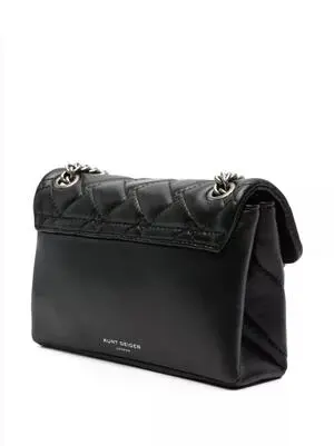 Kurt Geiger Kensington Leather Shoulder Bag - Black