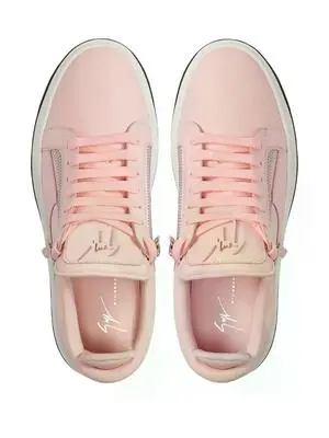 GIUSEPPE ZANOTTI Leather Sneakers - Pink
