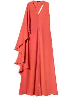 TWINSET Volcano Long Dress - Red
